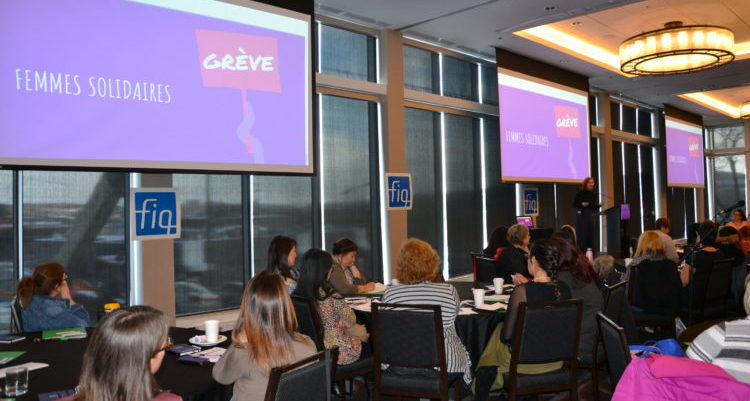 Unpaid internship strike: feminist mobilization – FIQ (Fédération ...